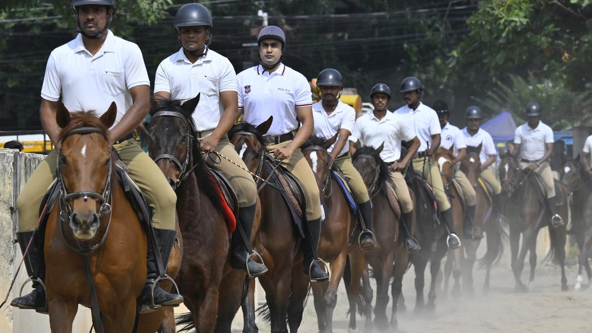 Hyderabad’s Mounted Police: a timeless tradition, a modern necessity - The Hindu